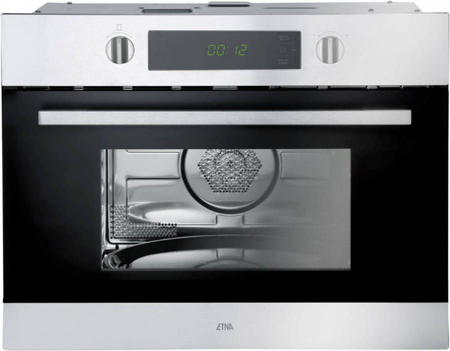 ETNA CM244RVS Magnetrons Roestvrijstaal - Magnetronwebshop.nl