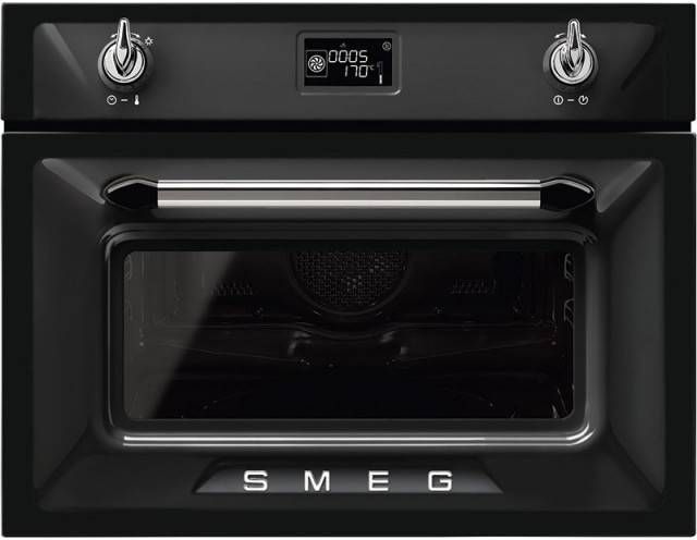 Smeg SF4920MCN1 inbouw combimagnetron met boven en onderwarmte en ...