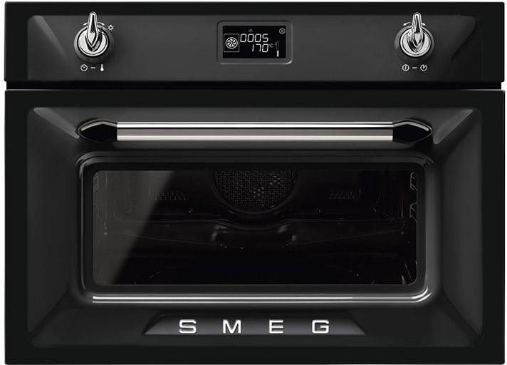 Smeg SF4920MCN1 inbouw combimagnetron met boven en onderwarmte en ...