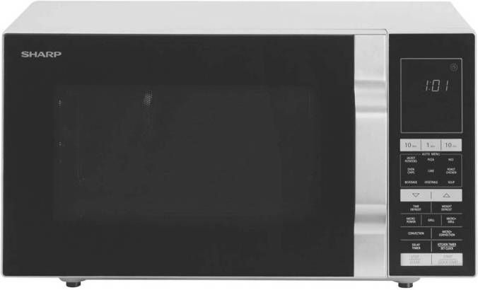 Sharp R890S Combimagnetron Zilver - Magnetronwebshop.nl